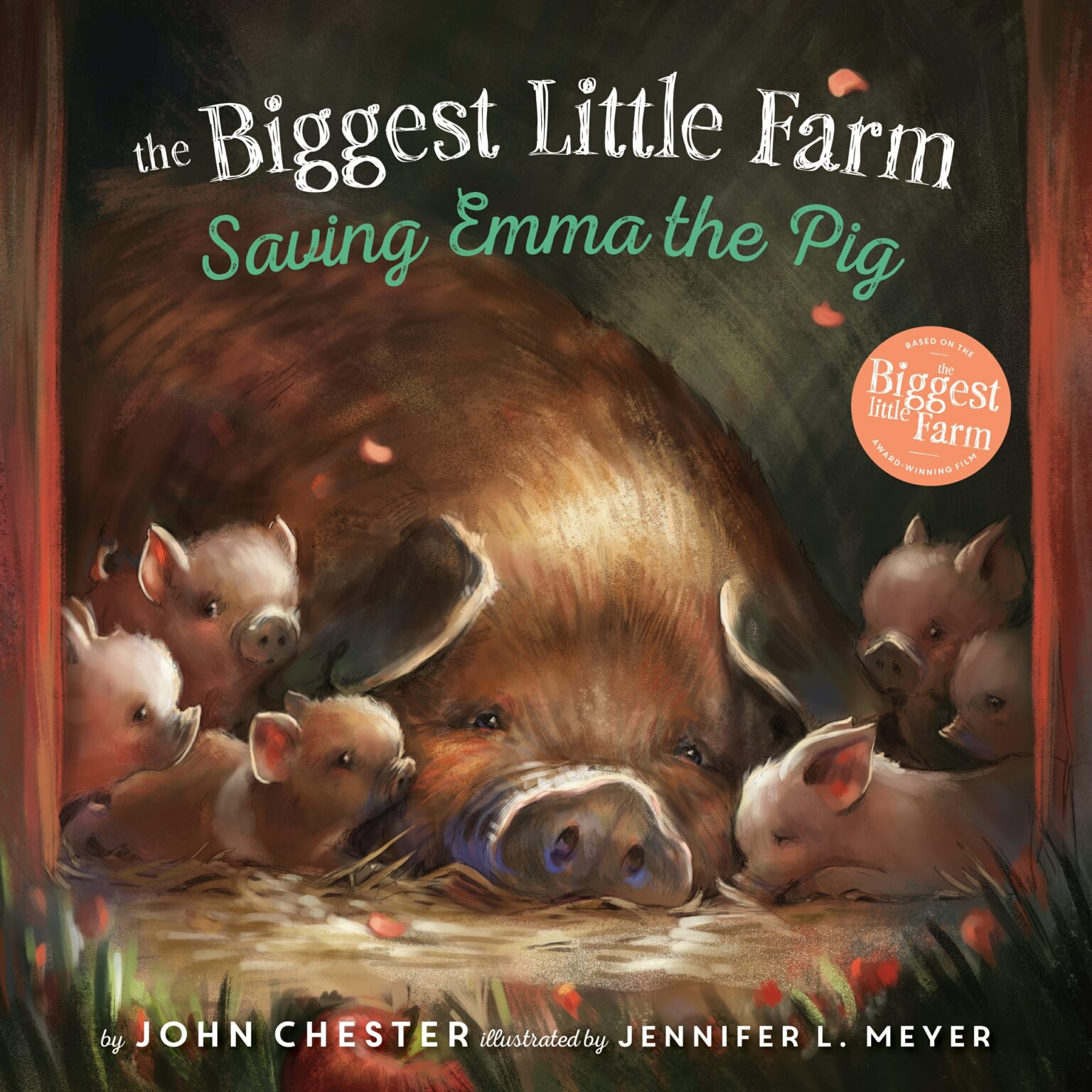 Saving Emma the Pig Book (Signed by John Chester) - Apricot Lane Farms